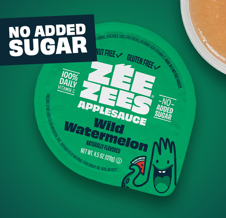 Zee Zees, Applesauce Cup, Wild Watermelon, I/W, 4.5oz